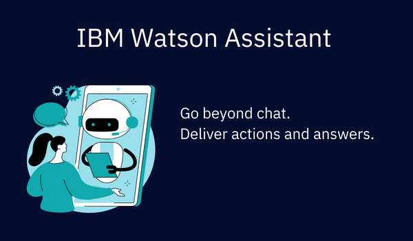 Print ad: IBM Watson Assistant - Megatrend